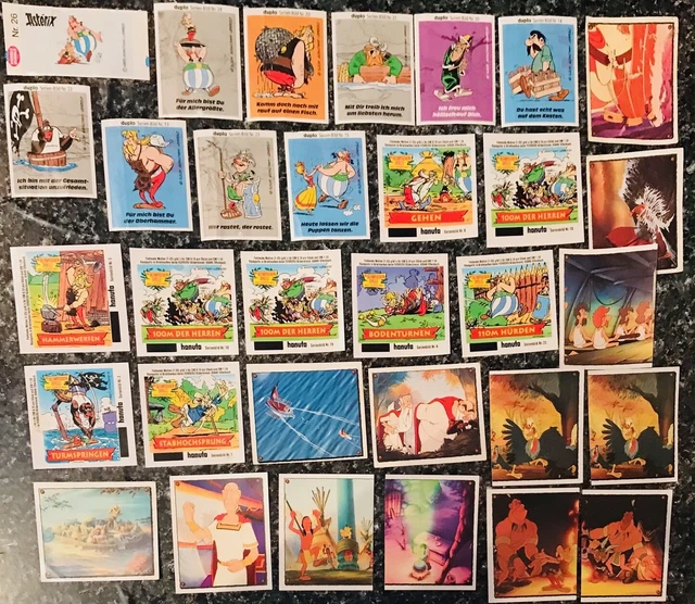 ASTERIX PANINI DUPLO Hanuta Stickersammlung Vintage Retro EUR 5,50 ...