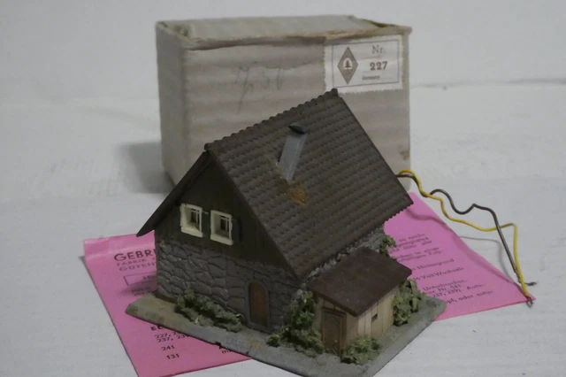 FALLER H0 227 B-227Originalkarton Fertigmodell Kleine Mühle Mit Motor ...