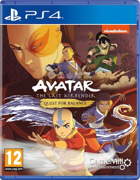 NICKELODEON AVATAR THE Last Airbender: Quest For Balance Sony ...