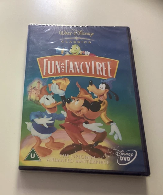 FUN AND FANCY Free (Live Action / Animated) (DVD, 2002) New/factory ...