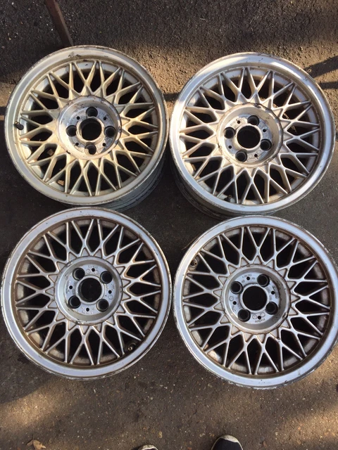 BMW E30 BBS Rz Alloys Wheels 4x100 15 Inch Civic Vw Golf £400.00 ...