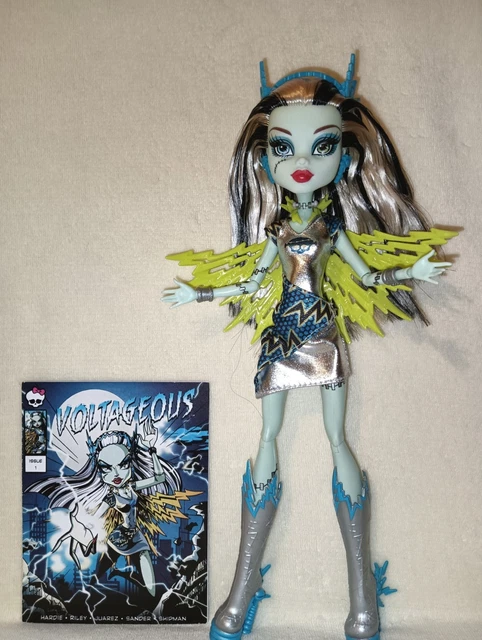 MONSTER HIGH FRANKIE Stein - Power Ghouls. EX DISPLAY & TOTALLY ...