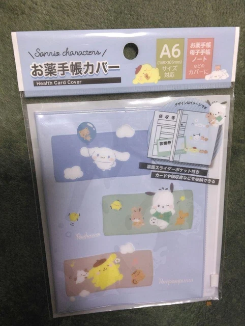 SANRIO MEDICINE NOTEBOOK Cover Cinnamoroll/Pochacco/Pompompurin £19.76 ...