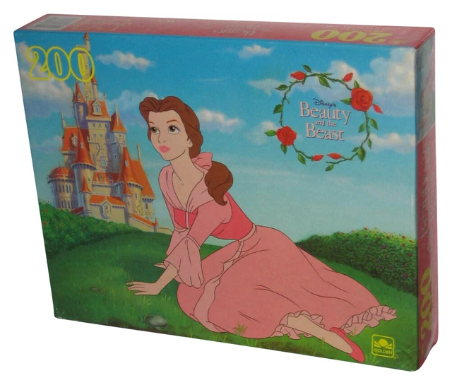 DISNEY BEAUTY AND The Beast Golden Vintage 200pc Puzzle 5472A £34.68 ...