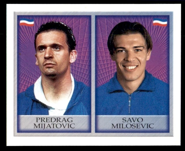 MERLIN - OFFICIEL Angleterre 1998 - Predrag Mijatovic/Milosevic ...