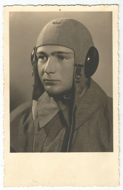 2. WELTKRIEG, LUFTWAFFE, Pilot, Flugzeugführer, Foto-Ak, Flieger ...