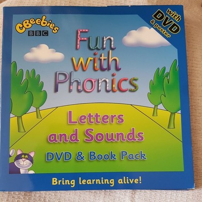 CBEEBIES FUN WITH Phonics : Letters And Sounds DVD and BOOK PACK £2.49 ...