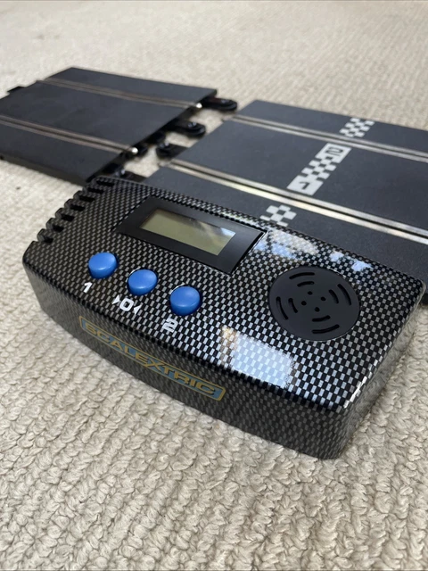 SCALEXTRIC ELECTRONIC LAP Counter / Timer & Converter Straight Track ...