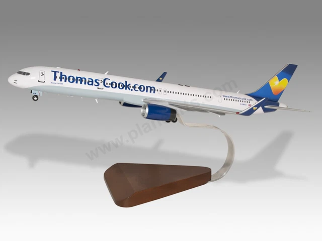 BOEING 757-300 THOMAS Cook Solid Kiln Dried Mahogany Wood Handmade ...