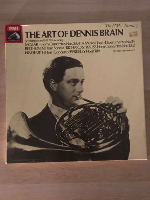 DENNIS BRAIN - The Art Of Dennis Brain (VINYL, BOX SET)Recordings from ...