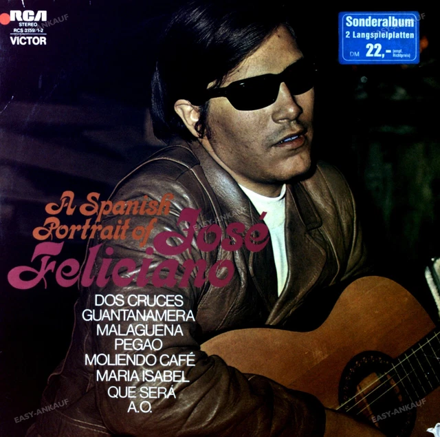 JOSÉ FELICIANO - A Spanish Portrait Of 2LP 1972 (VG/VG) . EUR 1,39 ...
