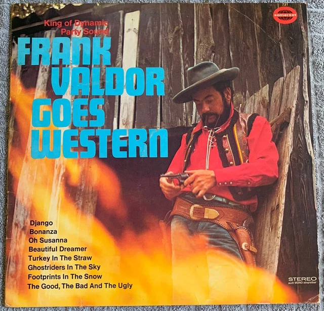 FRANK VALDOR FRANK Valdor Goes Western GER LP 1976 Top! Easy Listening ...
