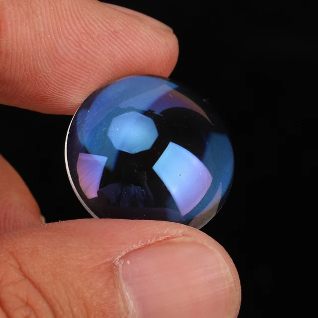 CONCAVE CONVEX LENS Portable Small Clear Image Meniscus Lens Optical ...