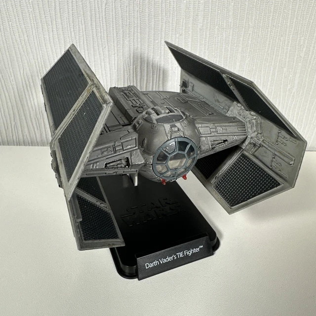 DEAGOSTINI STAR WARS Darth Vader's TIE Interceptor Figure Die Cast ...