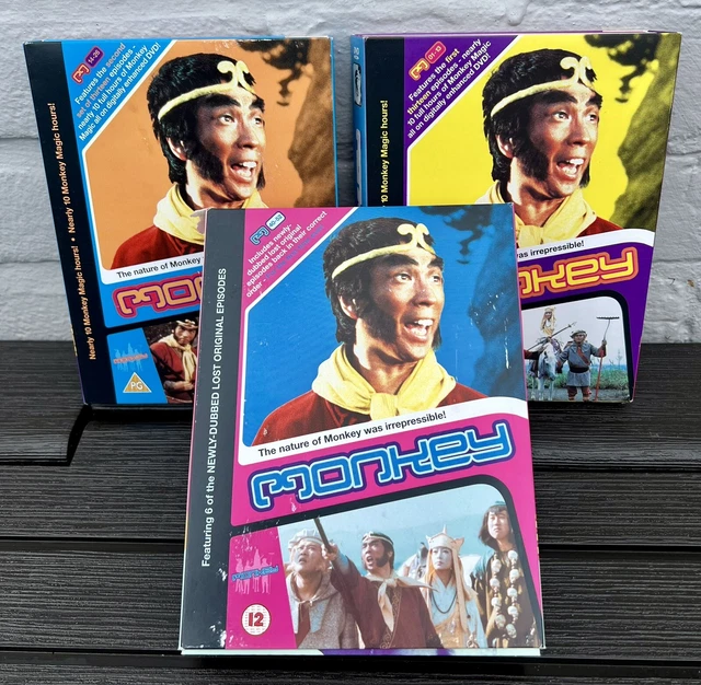 MONKEY DVD BOX Set TV Series 1970s 1980s X 12 Disc EUR 29,23 - PicClick IT