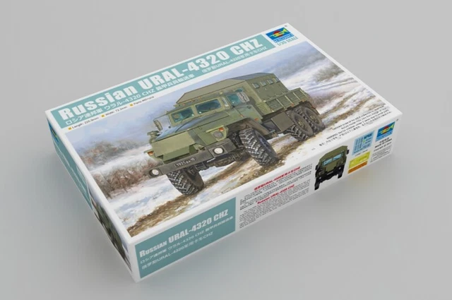(TRU01071) - TRUMPETER 1:35 - Russian URAL-4320 CHZ EUR 87,57 - PicClick DE