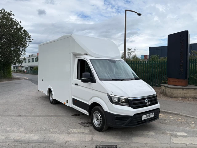 71 VOLKSWAGEN CRAFTER 14ft honey comb maxi low loader Luton box van £ ...