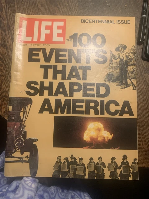 VINTAGE 1975 LIFE Magazine, Special Report, Bicentennial Collector's ...