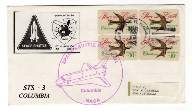 SPACE SHUTTLE STS-3 Launch Support Fort Huachuca USAEPG Fort Huachuca ...