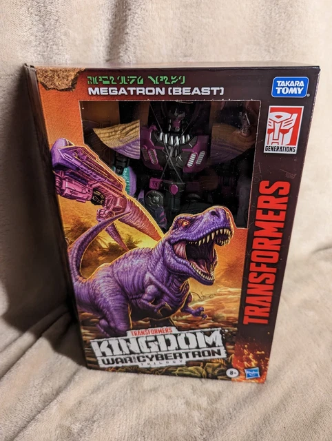 TRANSFORMERS GENERATIONS WAR for Cybertron Kingdom Leader Megatron ...