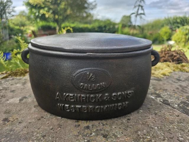 KENRICK & SONS half Gallon Romany Gypsy Oval cooking Pot. £30.00 ...