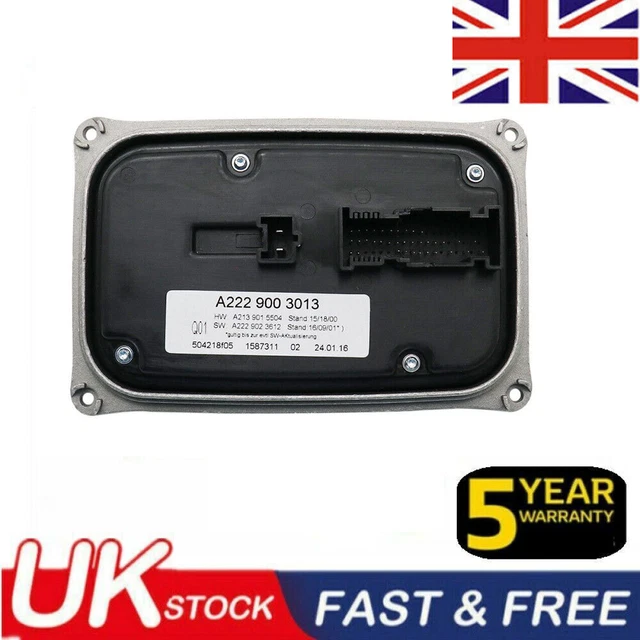 FOR MERCEDES E-CLASS FULL LED Headlight Ballast Control Module Unit ...
