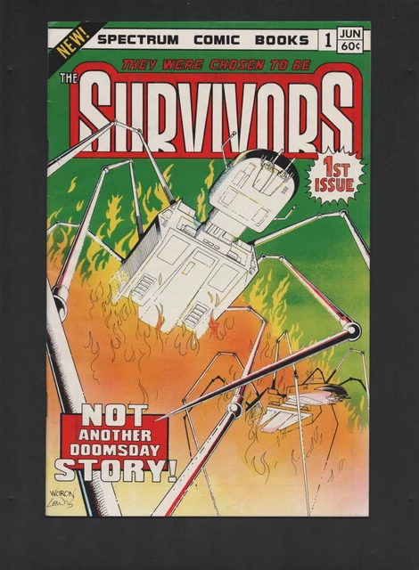 SPECTRUM COMICS THEY Were Chosen To Be The Survivors juin 1983 VOL#1 NO ...