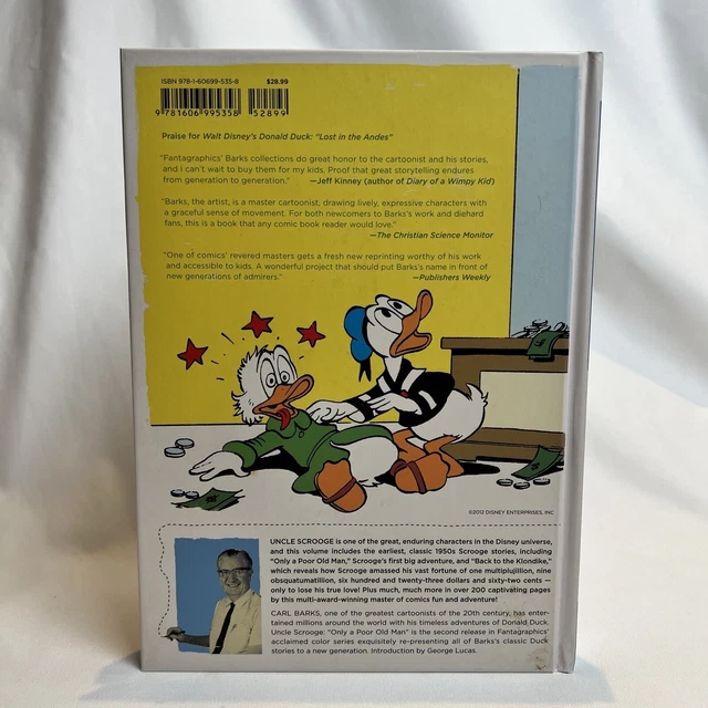 WALT DISNEY'S UNCLE Scrooge: "Only a Poor Old Man" Comic Carl Barks ...