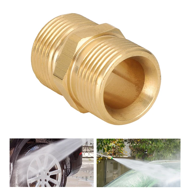 HIGH PRESSURE SPRAYER Adapter M22 Metric Male Thread 14mm Hose ...