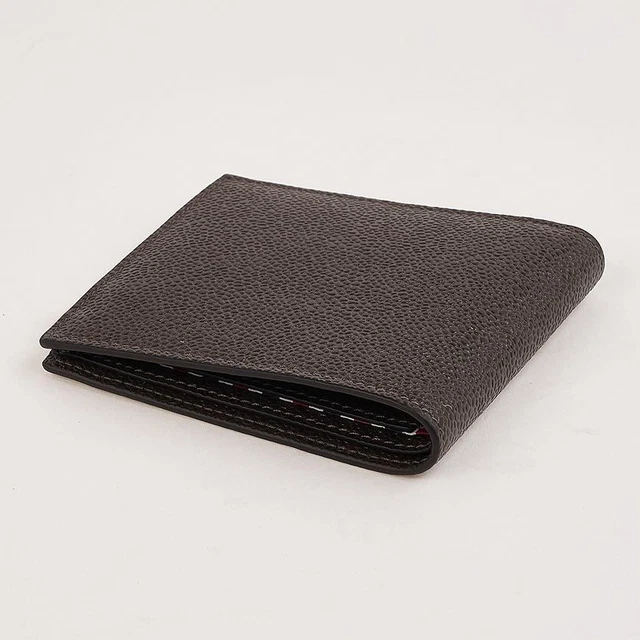 THOM BROWNE PORTEFEUILLE à rabat Pebble à trois bandes pour homme ...