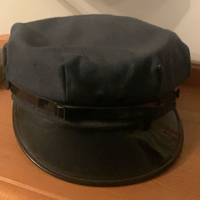 GENUINE VINTAGE RAILWAY Bus Conductor Cap Hat - Ditsy Vintage Small £65 ...