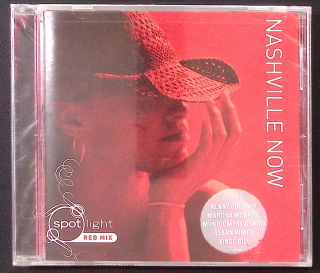 NASHVILLE NOW RED Mix Kenny Chesney Vince Gill Leann Rimes Still Sealed ...
