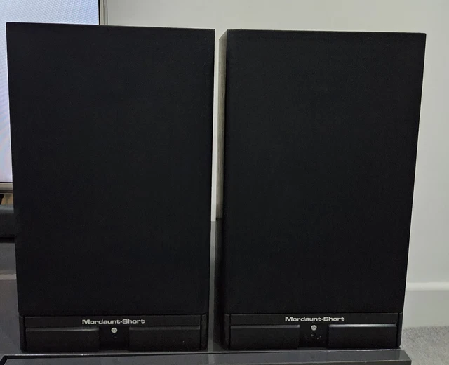 MORDAUNT SHORT MS 20 Bookshelf Loudspeakers In Black £39.99 - PicClick UK
