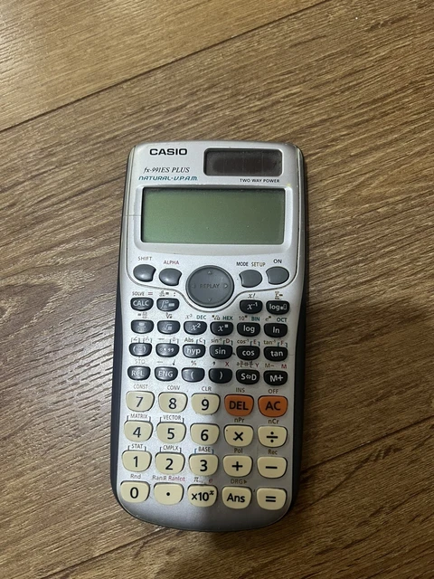 CASIO FX-991ESPLUS SCIENTIFIC Calculator - SIlver £0.99 - PicClick UK