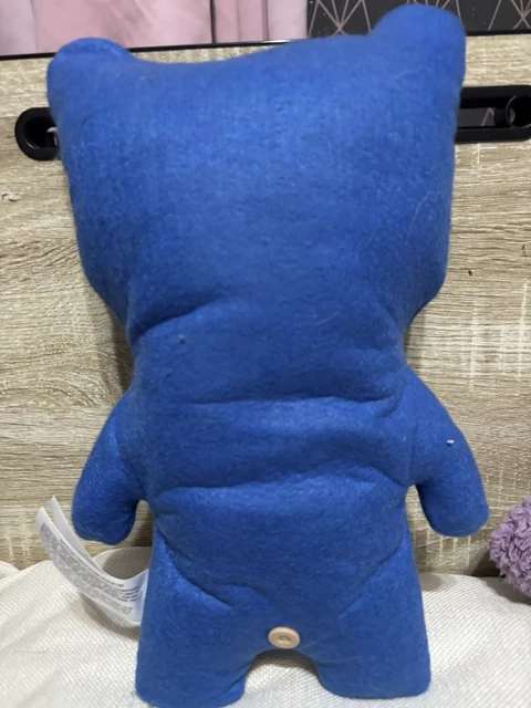 FUGGLER - AWKWARD Bear - Blue Felt - 12’ - Rare/HTF - Original Spin ...