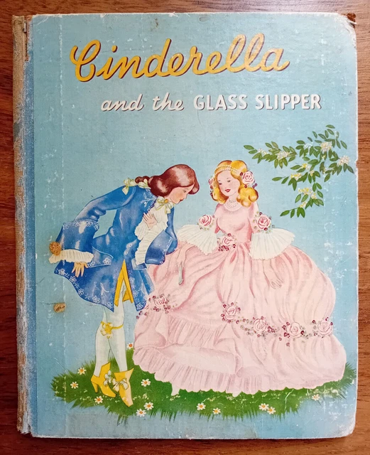CINDERELLA AND THE Glass Slipper - Willy Schermele - 1950 - rare ...