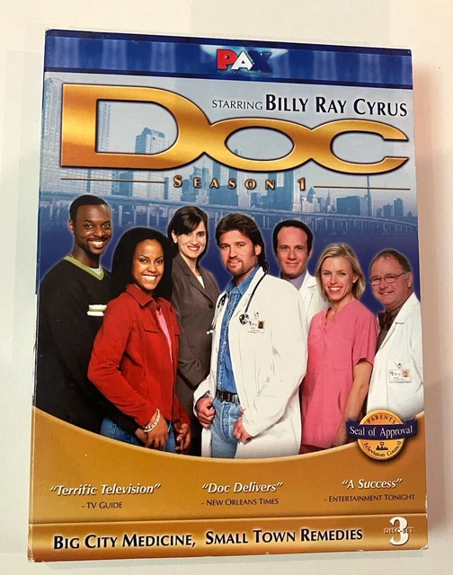 DOC SEASON 1 DVD Billy Ray Cyrus (Miley's Dad) USA Region 1 First ...