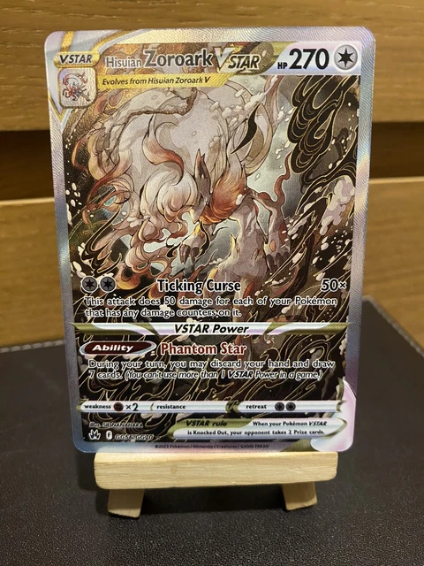 POKÉMON TCG HISUIAN Zoroark VSTAR Crown Zenith: Galarian Gallery GG56/GG70... EUR 16,92 ...