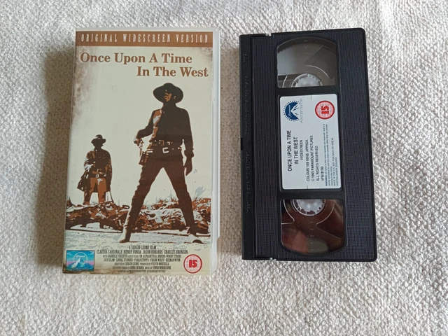 ONCE UPON A Time In The West VHS,-Original Widescreen Version VHR 4197 ...