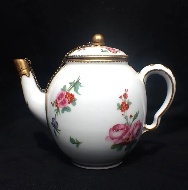 ANTIQUE 18TH CENTURY French Porcelain Teapot Sevres Style £149.95 ...