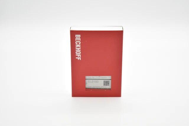 BECKHOFF POWER DISTRIBUTION terminal EL9180 ( EL 9180 ) EUR 148,00 - PicClick DE