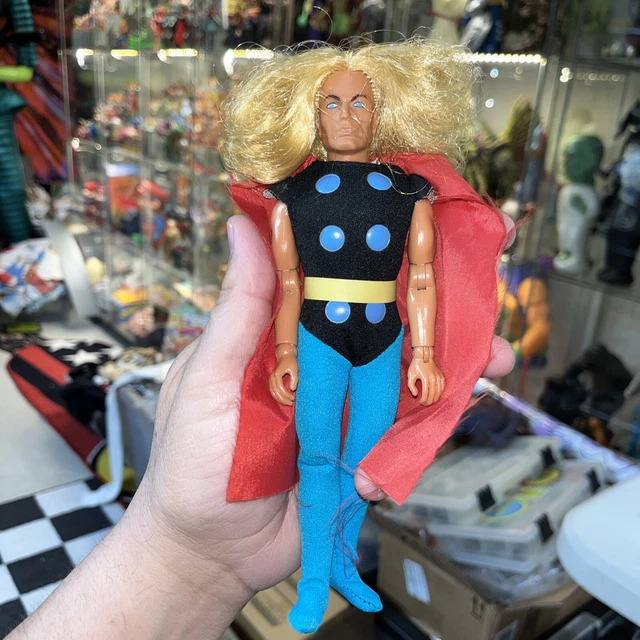 FIGURINE ARTICULÉE VINTAGE 1975 Mego Thor WGSH originale Marvel ...