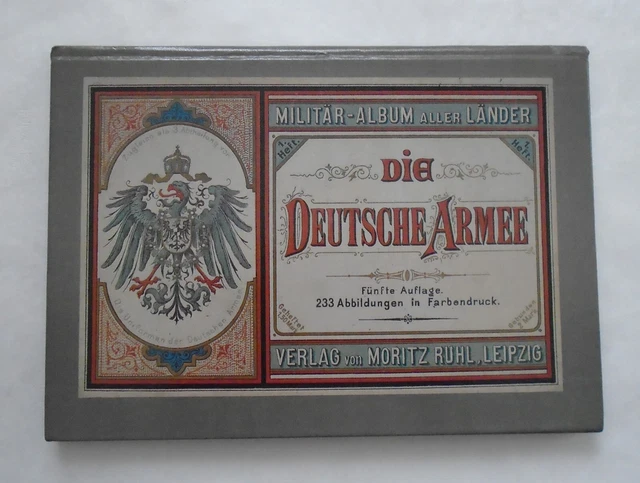 MILITÄR-ALBUM ALLER LÄNDER - Heft 1 - Die Deutsche Armee - German text ...