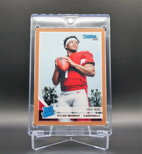 2019 NFL PANINI Donruss Football Rookie Kyler Murray RC Card Bronze ...