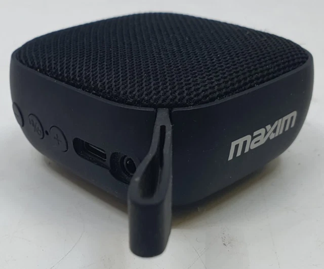 MAXIM INTEMPO FABRIC Pocket Speaker Bluetooth - 10Hr Playtime £2.99 ...