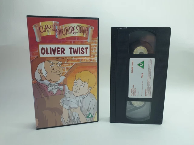 OLIVER TWIST CARTOON VHS Classic Adventure Stories Video Tape £3.99 ...