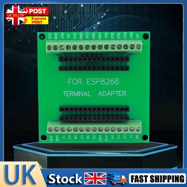 Esp8266 Breakout Board Gpio 1 Into 2 Expansion Board For Esp8266 Esp 12e Nodemcu £539 Picclick Uk