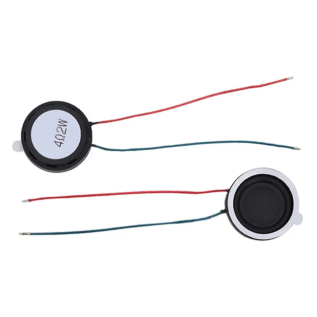 LAPTOP ROUND SPEAKER 2CM 4ohm 2W ultra-thin composite membrane mini ...