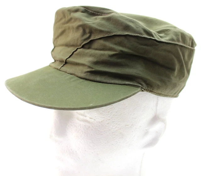 GENUINE VINTAGE NORWEGIAN ARMY FIELD HAT SIZE 56cm (AUC) £3.00 ...