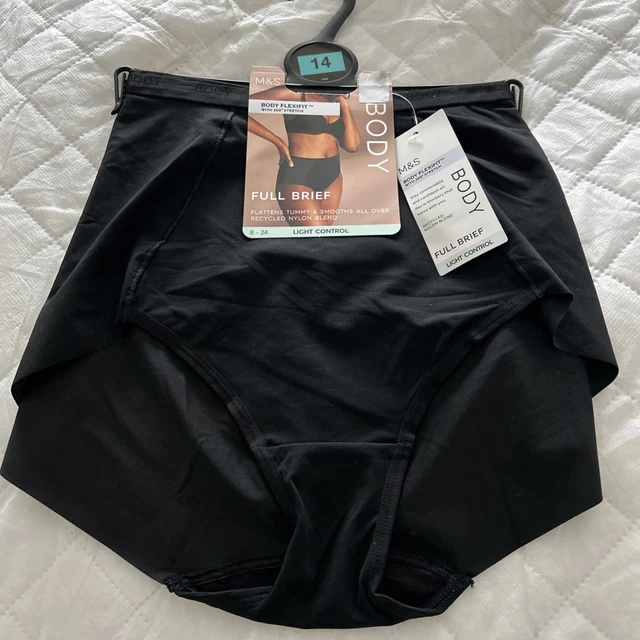 M&S MARKS & Spencer Body Flexifit Shaping Knickers Light Control Size ...